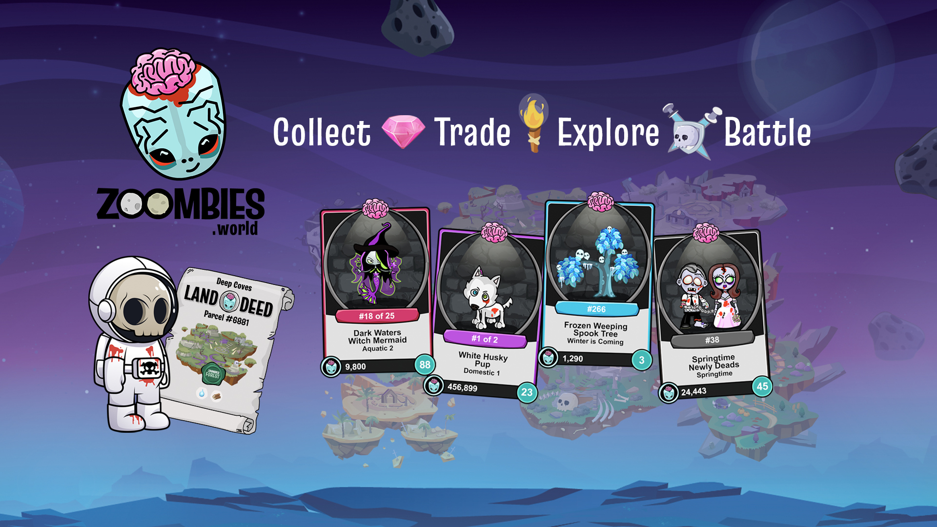 Zoombies NFT world Connect with friends and foes as you explore, mint ...